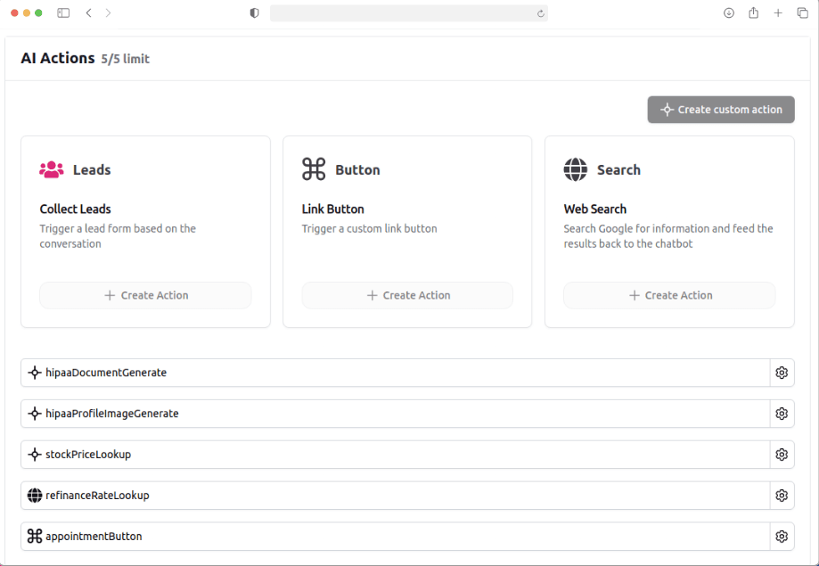 Chat Data | 24/7 Custom AI Agent+Live Chat