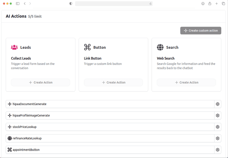 Chat Data | 24/7 Custom AI Agent+Live Chat