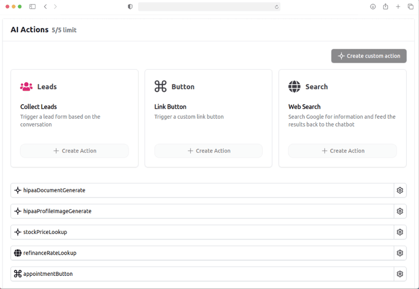 Chat Data | 24/7 Custom AI Agent+Live Chat