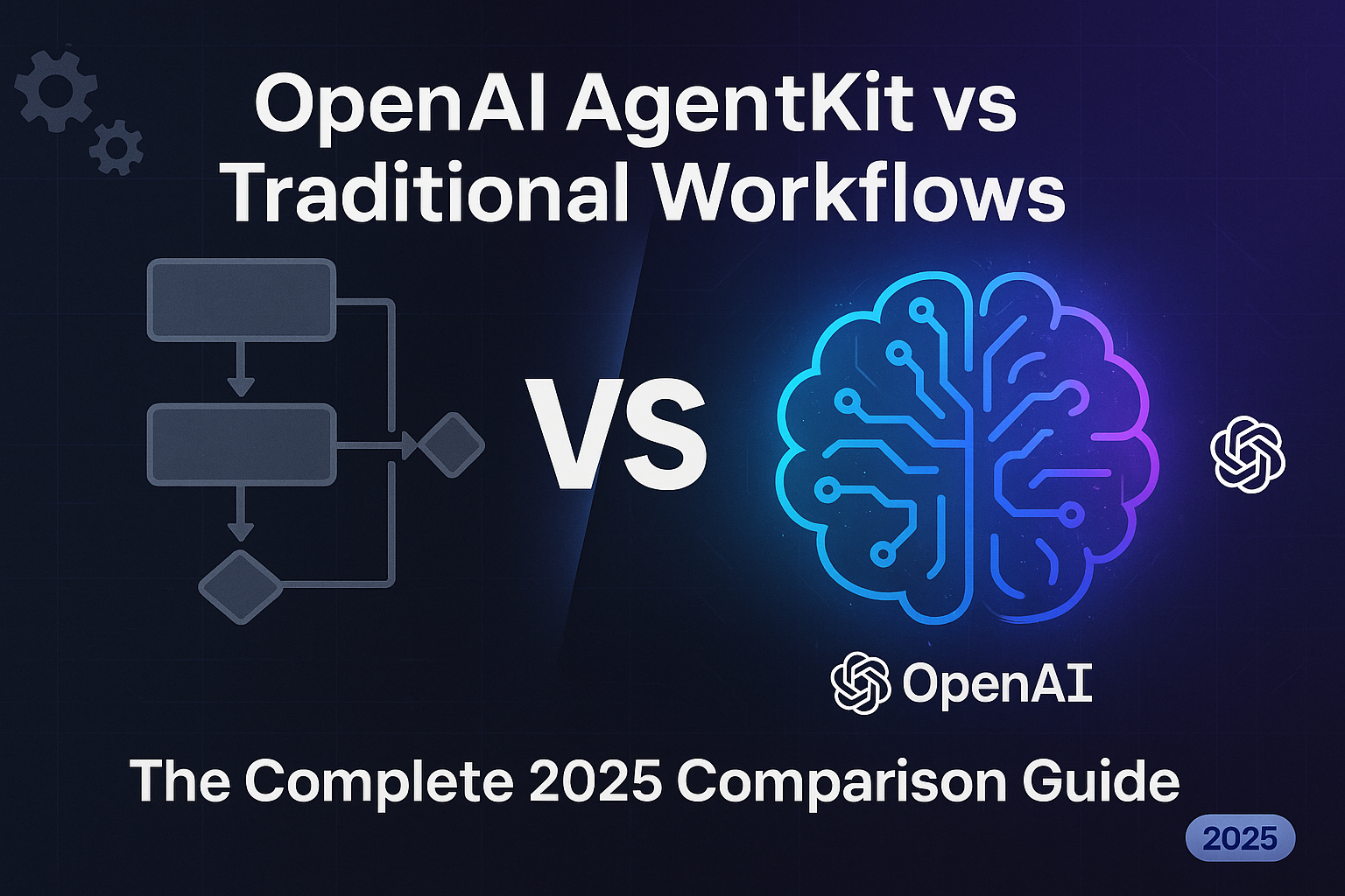 OpenAI AgentKit vs Traditional Workflows: The Complete 2025 Comparison Guide