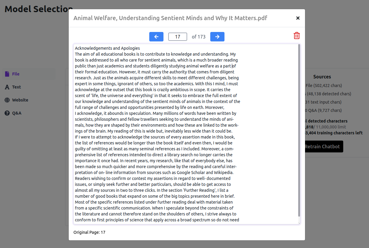 Chat Data Guide and API Reference